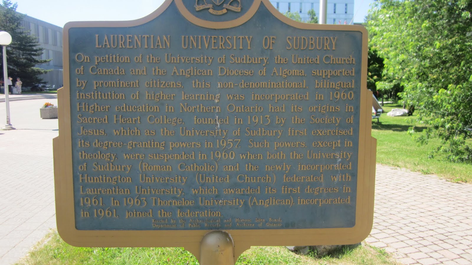 Campus Synergy: Laurentian University: Sudbury Campus Synergy: Laurentian University: Sudbury