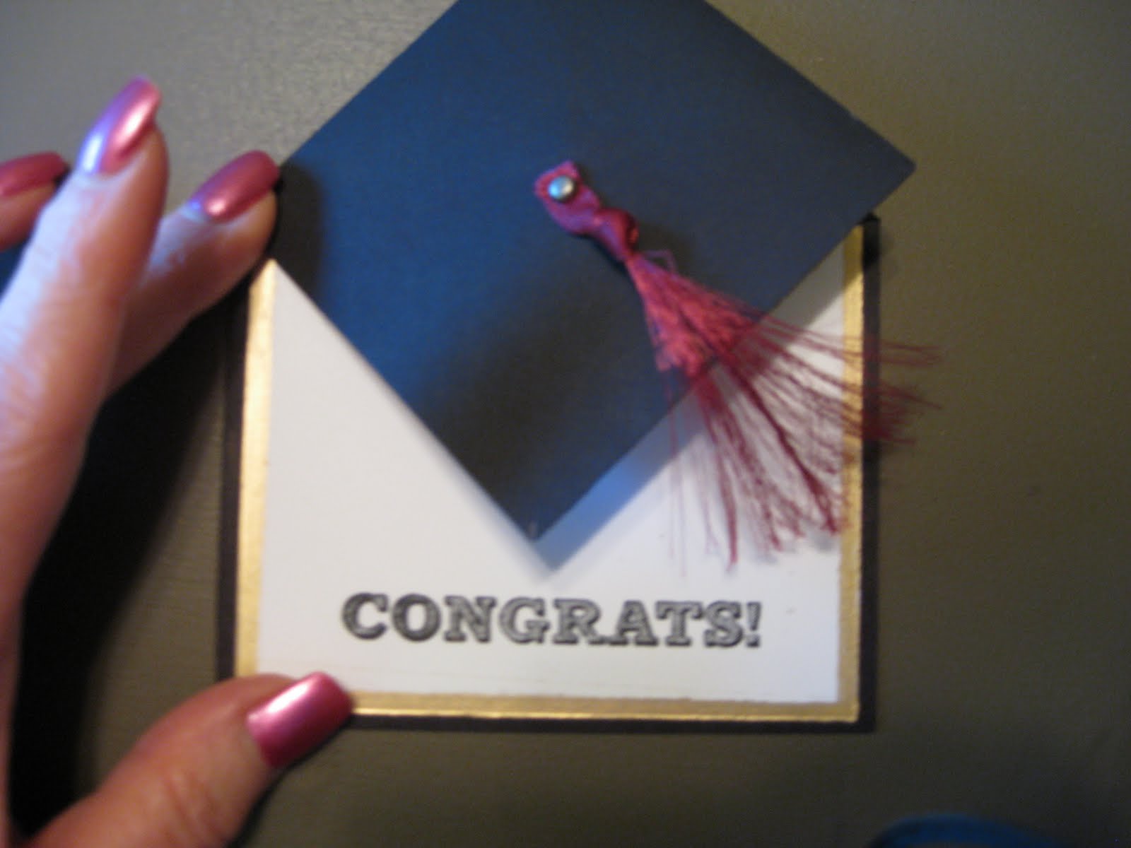 A Place Called Home!: Monday in the Making-Ideas for Graduation Cards!