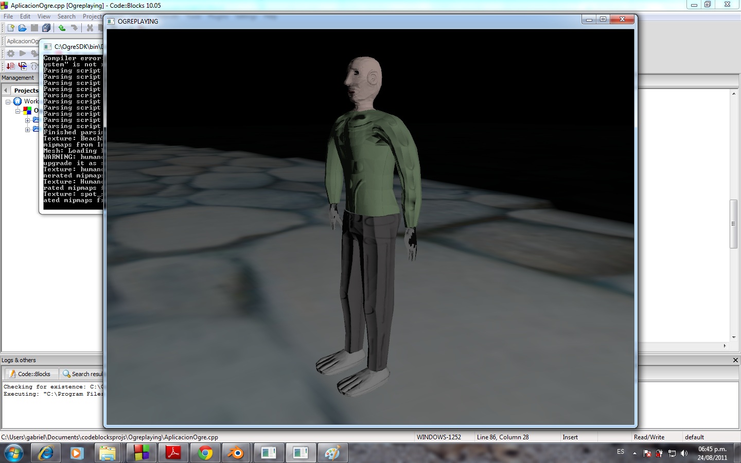 Video Game Creation: Humanoide en Ogre3D