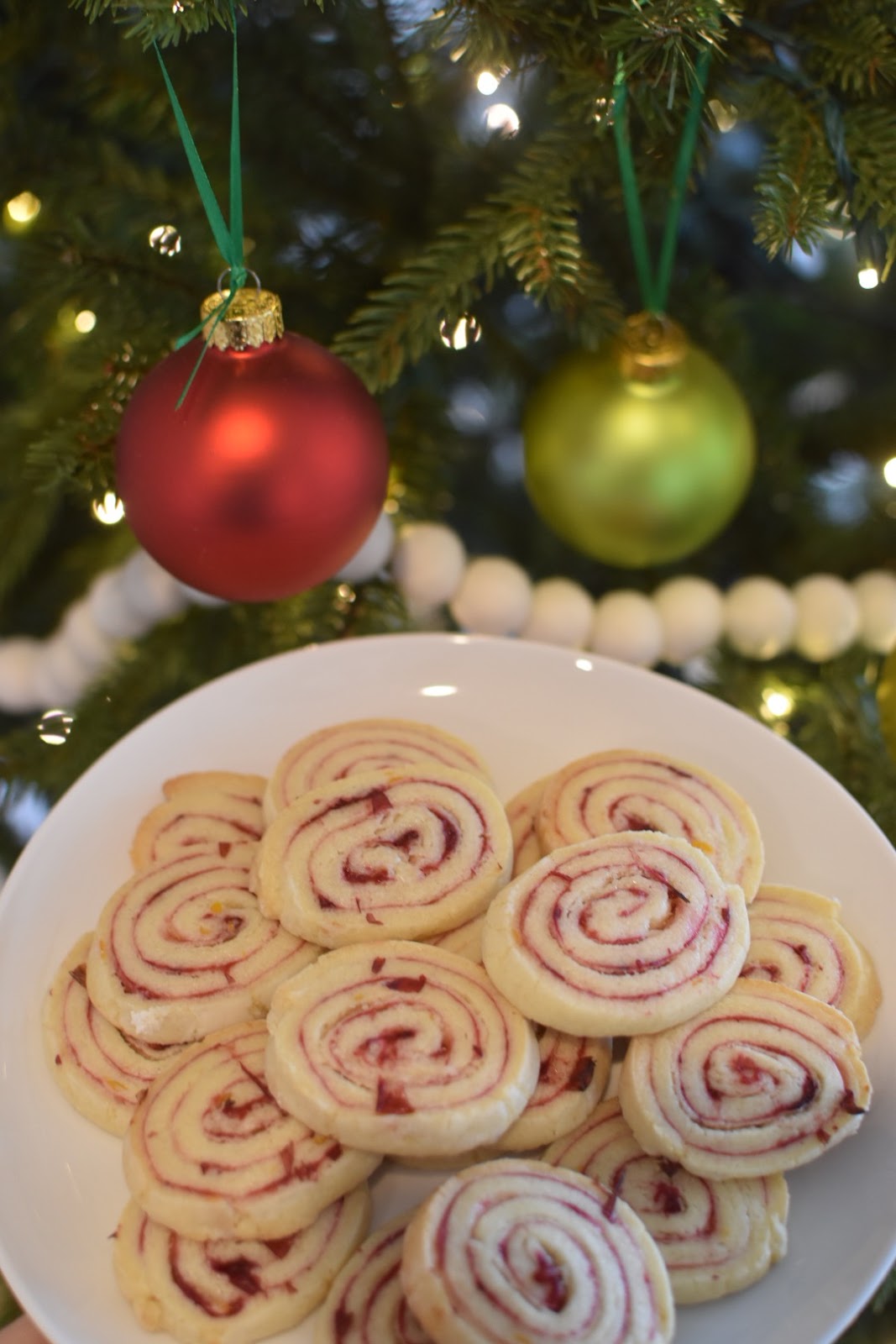 cranberry orange swirl cookies | Pile of Shingles