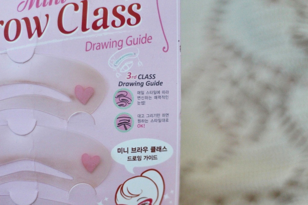 littELLEbratontheloose: Etude House Mini Brow class | Drawing Guide ...