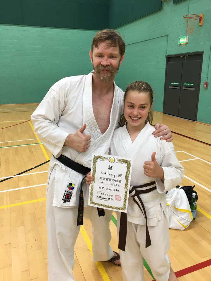 Selby Shotokan Karate Club Members: Leah Fielding