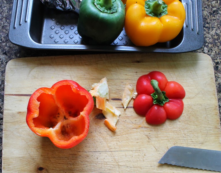 Food Lust People Love: Piperies Yemistes me Pligouri - Bulgur Stuffed ...