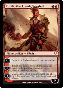 Untap Target Player: A Magic the Gathering Blog: Tibalt, THOU Art a Villain
