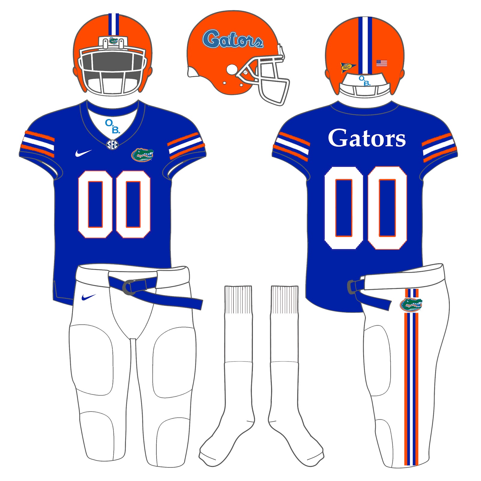 Florida Gators Uniform Tracker : September 2012