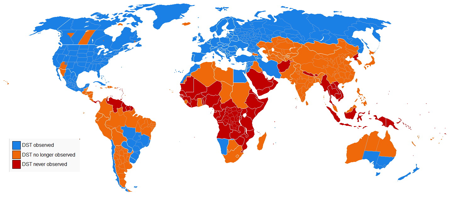 Paul' Web Logs: Daylight 🌞Saving Time 🌛 (DST)