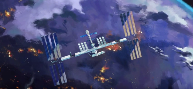 Animated Film Reviews: International Space Station (ISS) Animation