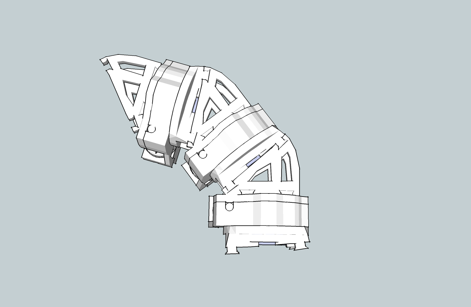 InMoov: Inmoov robot shoulder