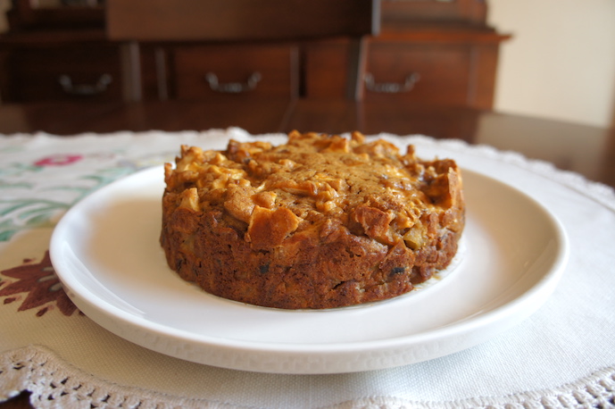 Apple Cake with German Apple & Pear Brandy