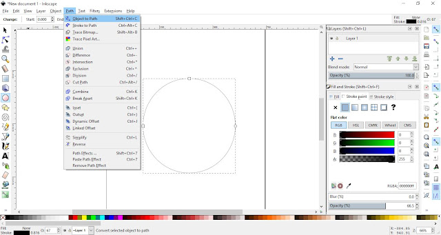 How to Convert Text to Path in Inkscape | Design Bundles