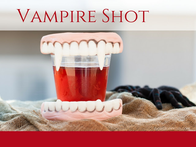 Vampire Shot - A Year of Cocktails