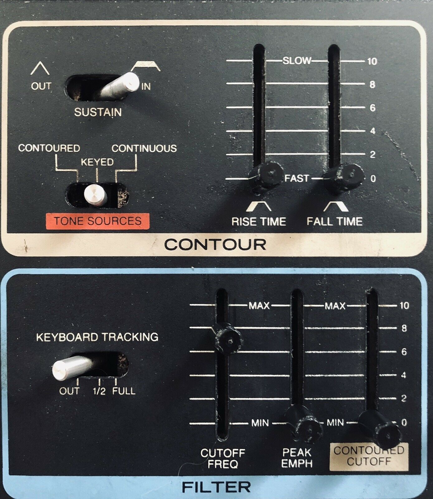 MATRIXSYNTH: Realistic Synthesizer Concertmate MG-1 By Moog 1981 Analog ...