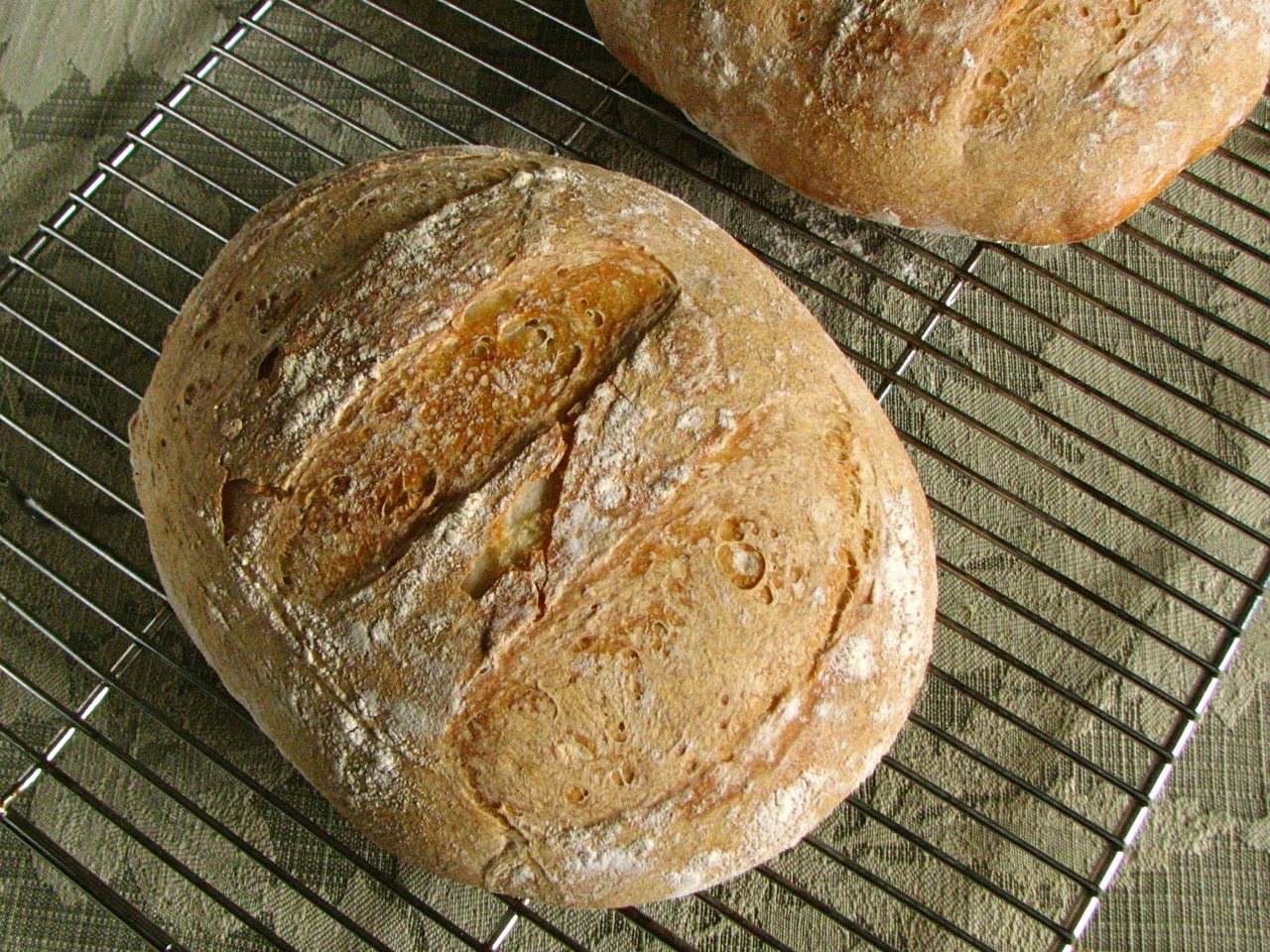 Delectably Mine: Rustic Sourdough Bread
