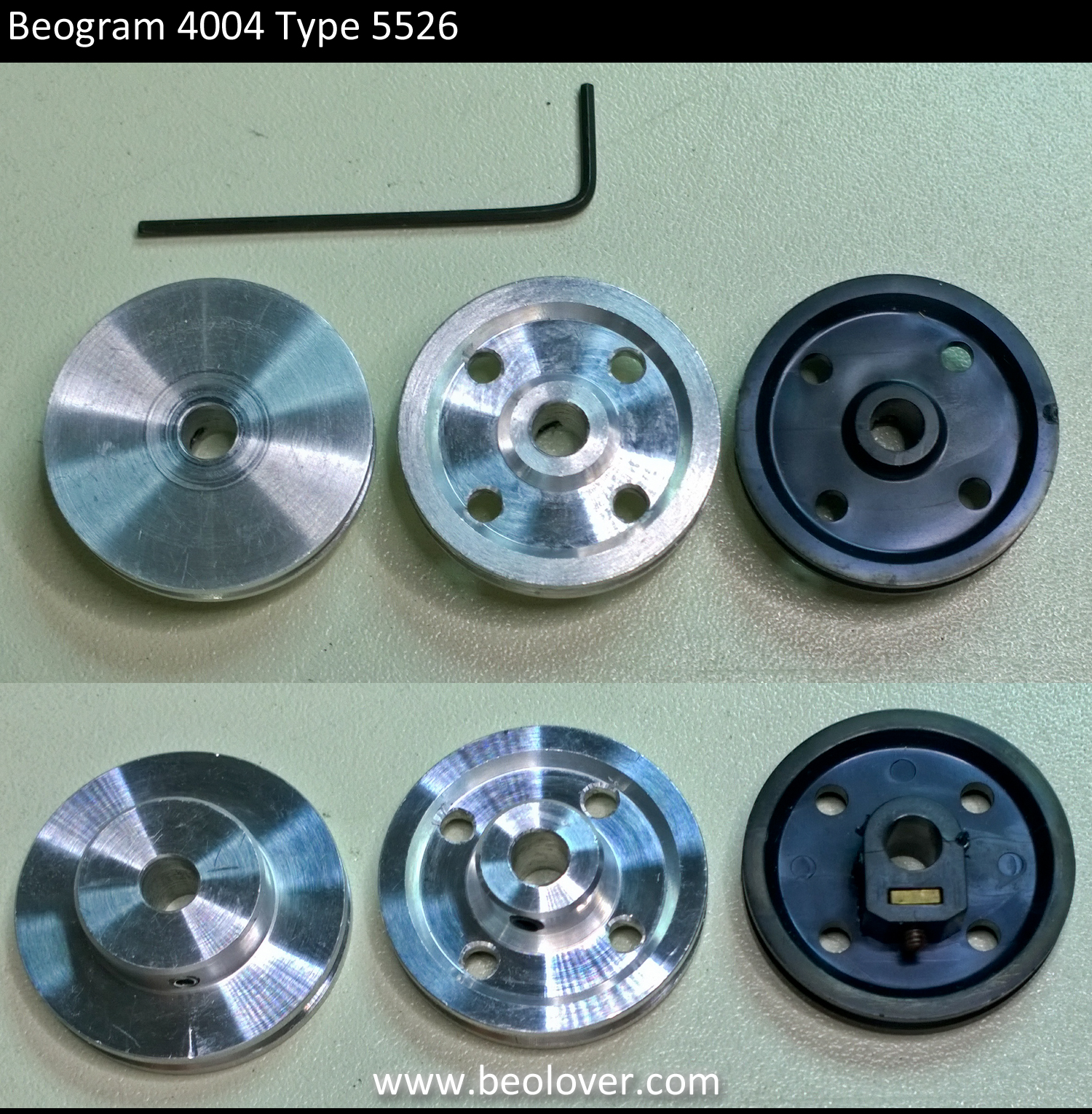 beolover: Beogram 4004 Type 5526: Tangential Drive Work