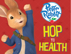 NickALive!: Peter Rabbit Encourages Kids to Eat Healthy and Be Active ...