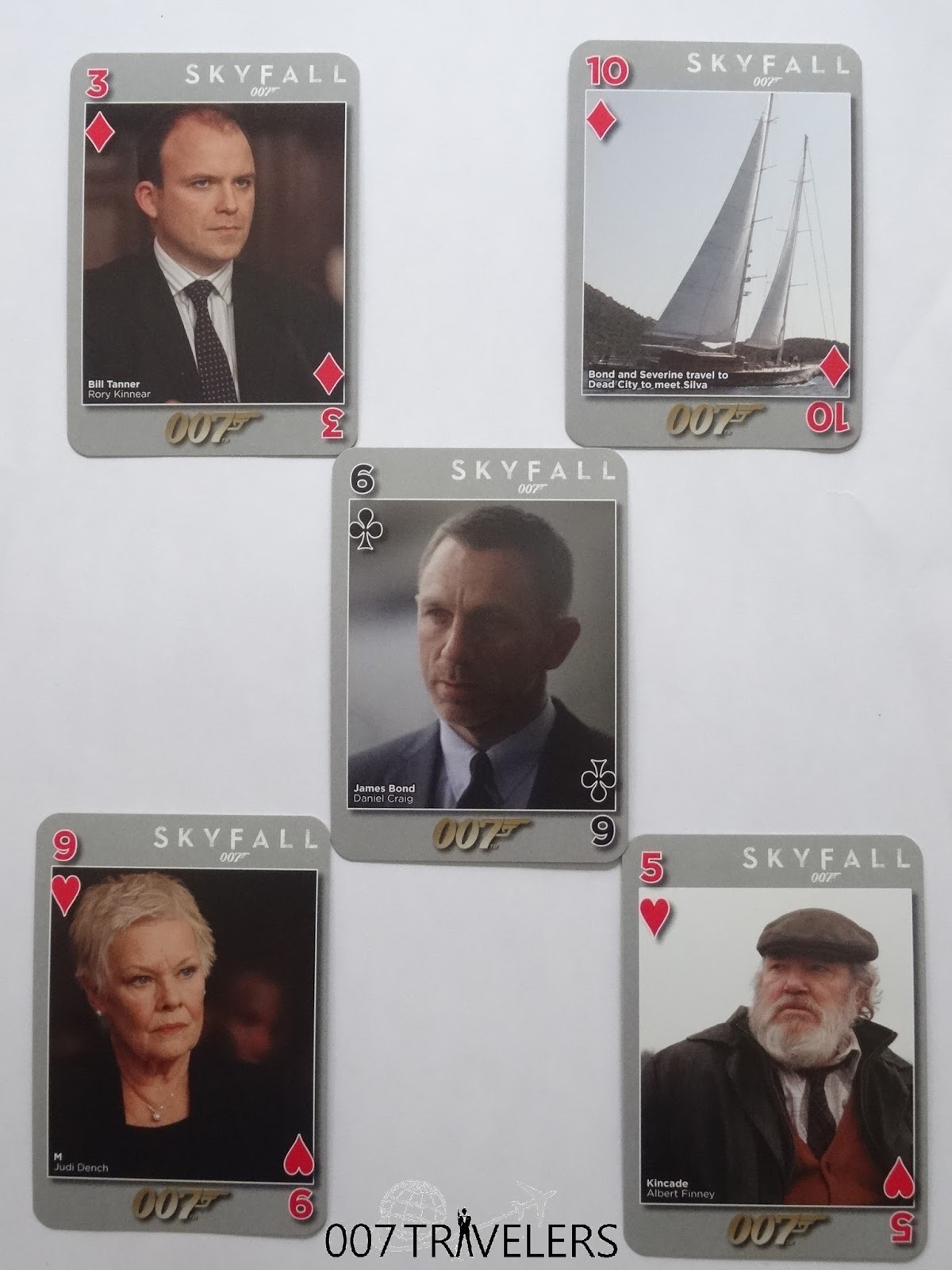 007 Item: Skyfall 007 playing cards