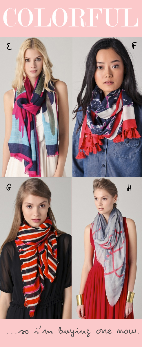 Scarves for Spring... - Made By Girl