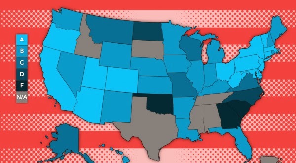Infographic – Renewable Energy Grades by State | thegreenmarketoracle