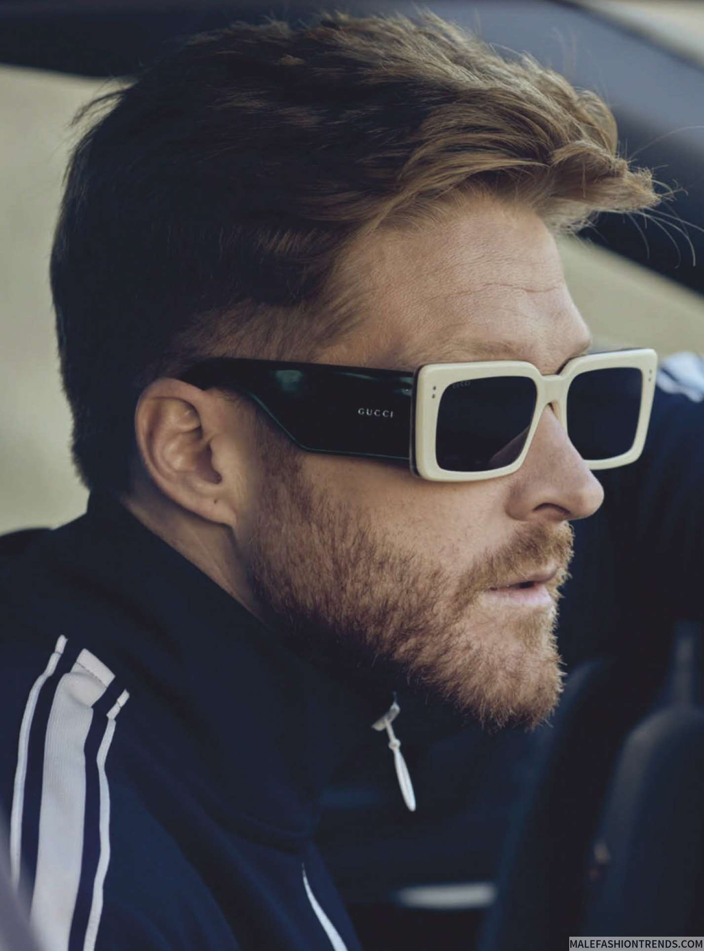 John-Michael Dewall para GQ México en fotos de Fernando Marroquín