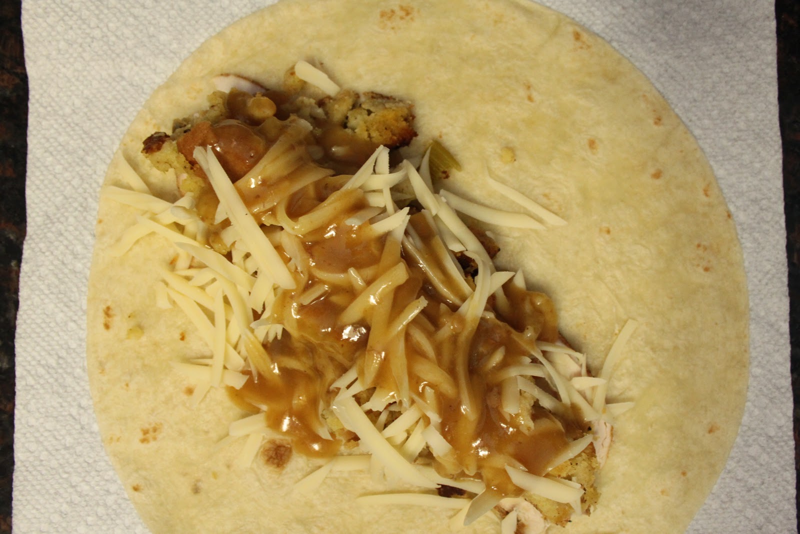 Michelle's Tasty Creations: Turkey, Stuffing, Gravy Panini - Recipe Re-do