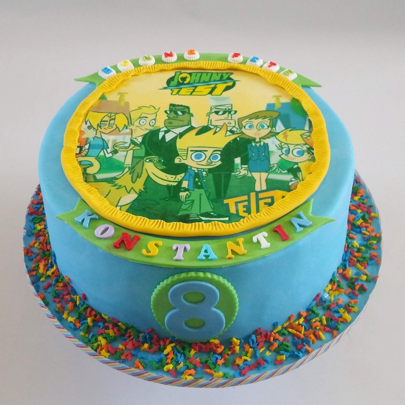 CakeSophia: Johnny Test cake