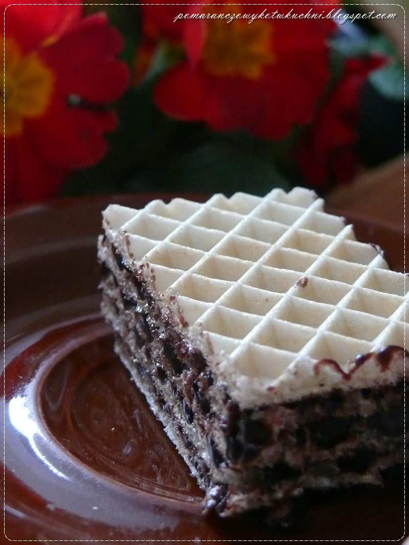 Pomarańczowy Kot w kuchni...: masa do wafli