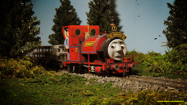 SodorModelRailroading: Designing Headboards | 16mm scale