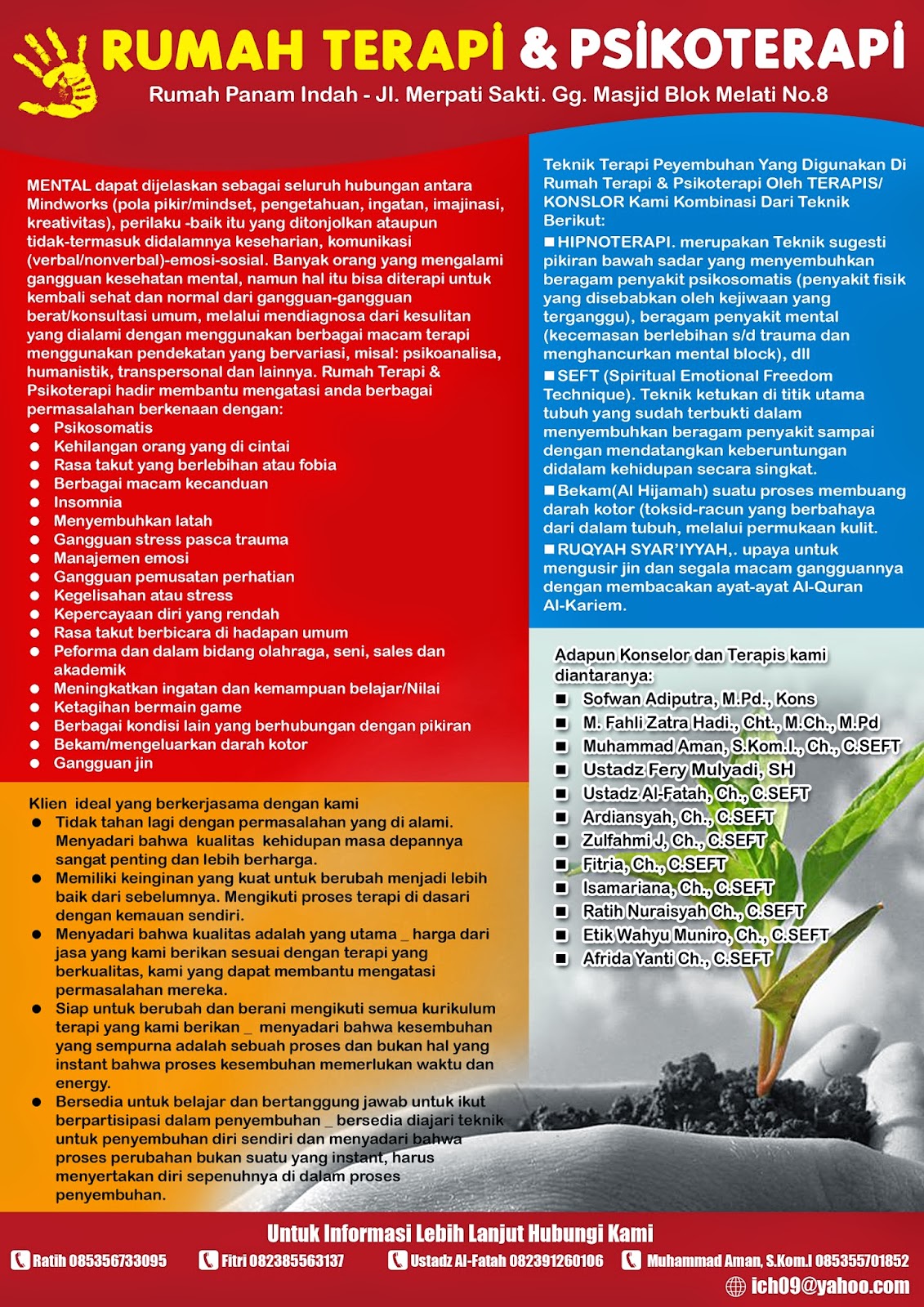 Rumah Terapi dan Psikoterapi