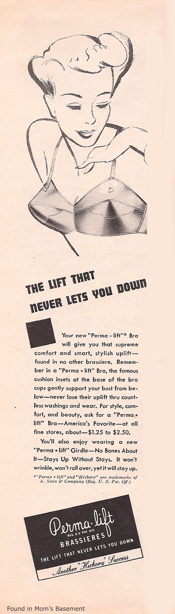 Tawdry Knickers: Cooper's ligaments