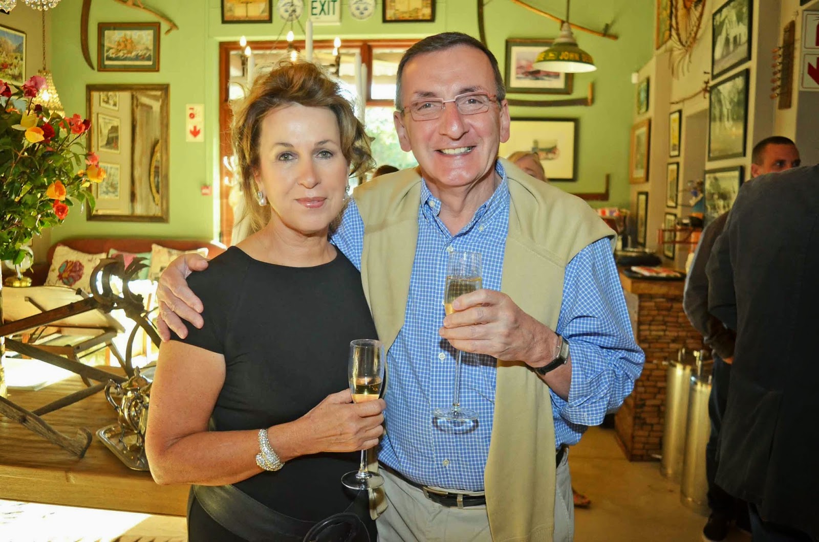 .: Quentin at Oakhurst, Hout Bay, celebrates a successful year