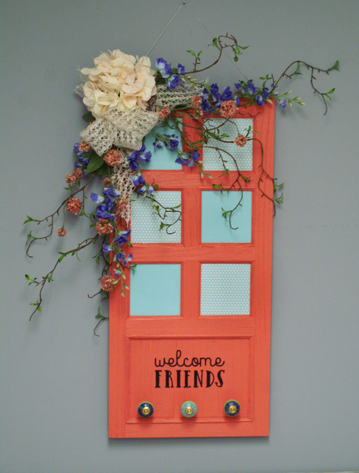 Ben Franklin Crafts and Frame Shop: DIY Welcome Door Decor