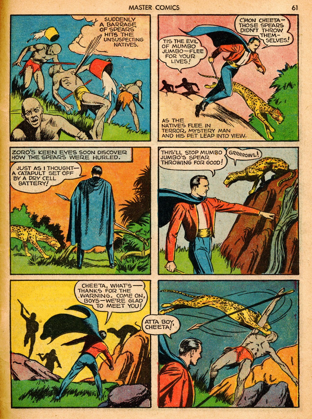 Four-Color Shadows: Zoro the Mystery Man-Mac Raboy-1941