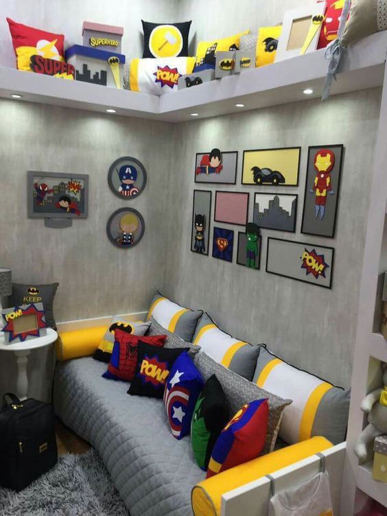 Decora tu habitación de tu super heroe favorito!!!