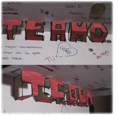 Grekooss: Tarjeta Pop Up Letras || Manualidad para San valentin