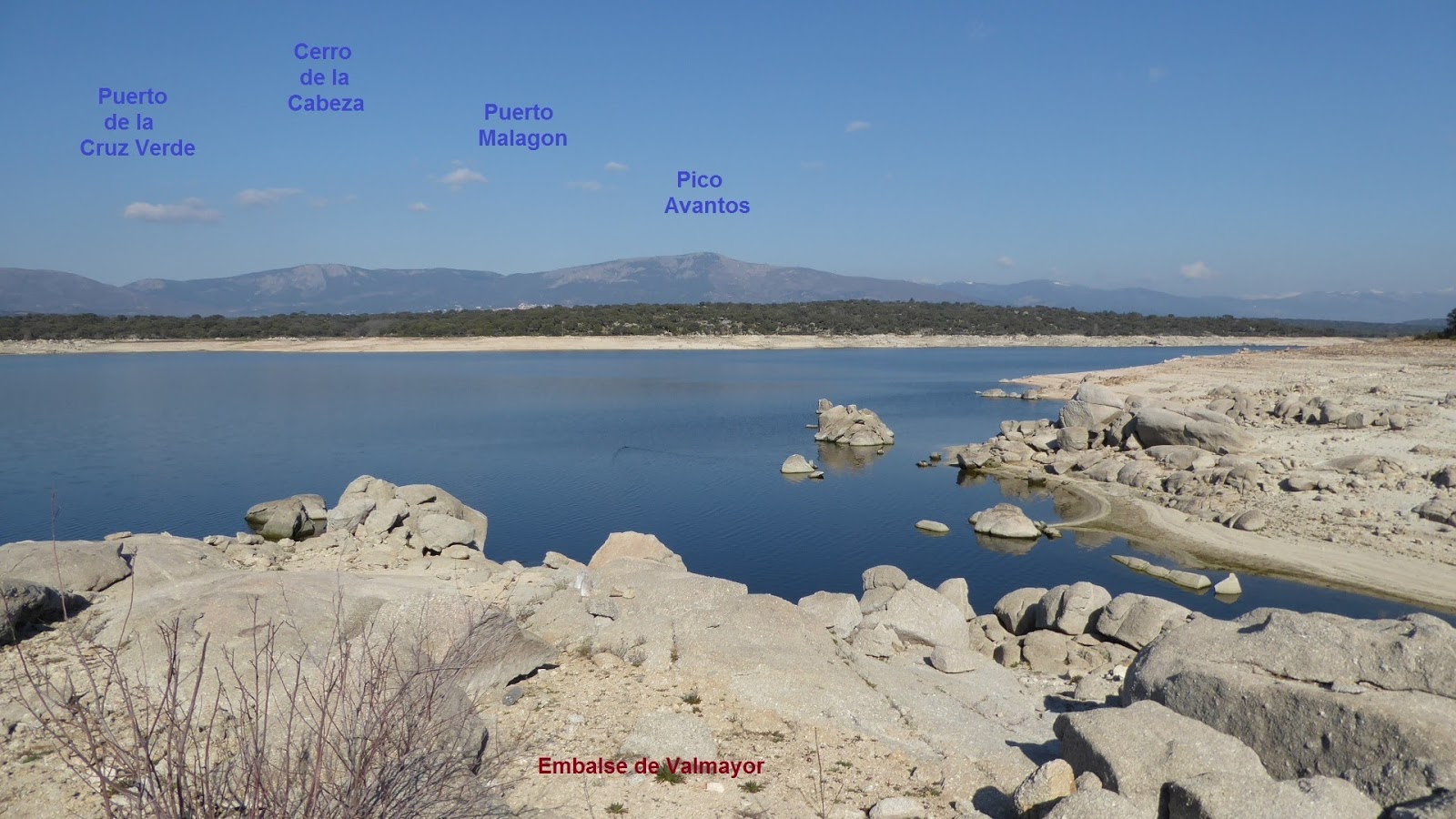 Sierra de Madrid y Más: Galapagar, ruta 04 Colmenarejo, Embalse de ...