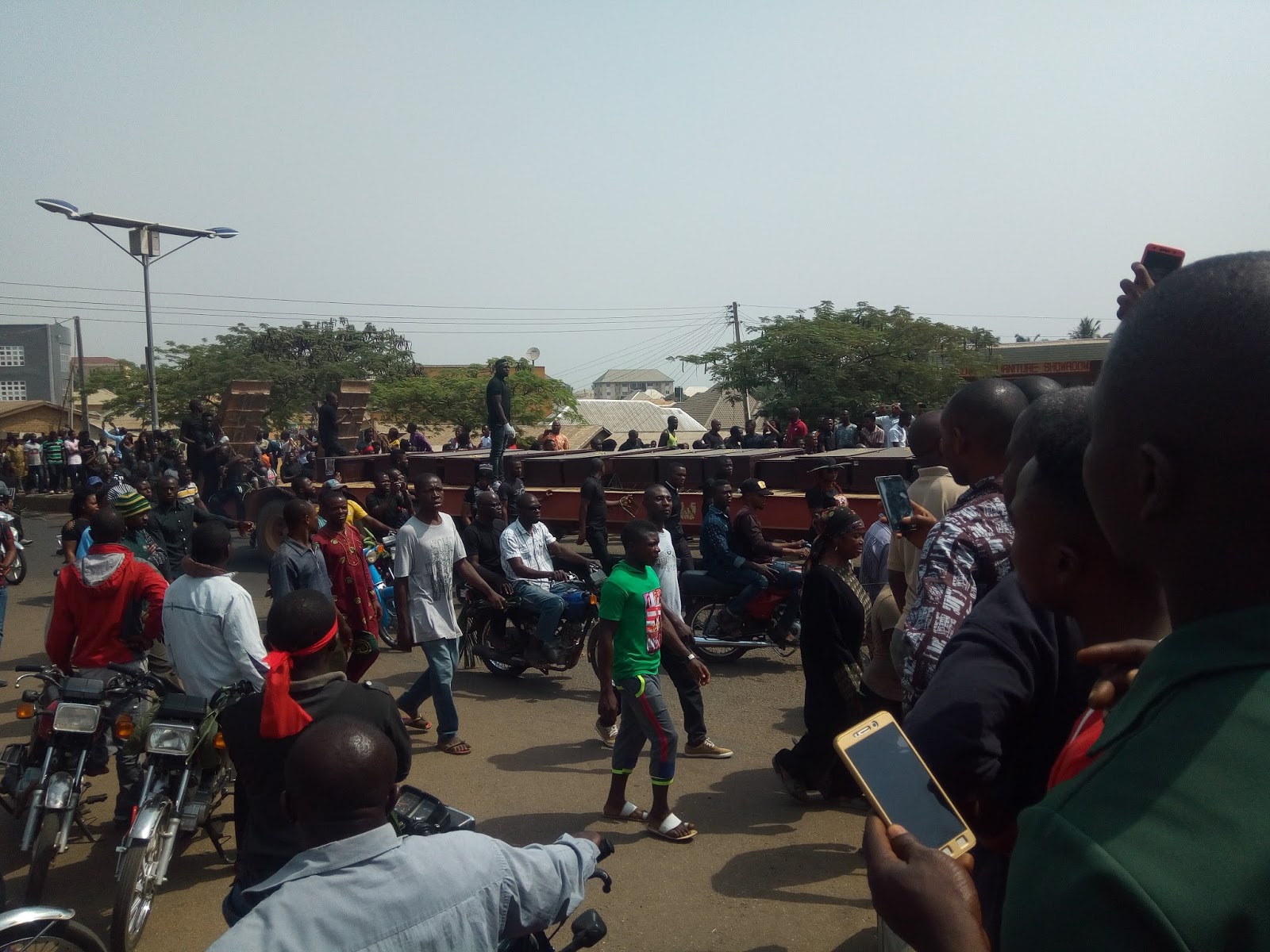 Photos: Mass Burial Of 73 Benue Indigenes Killed By Fulani Herdsmen ...