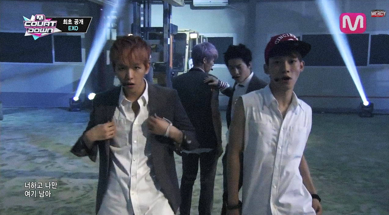 EXO Explodes My Ovaries With Their First "Growl" Comeback Stage On M! Countdown