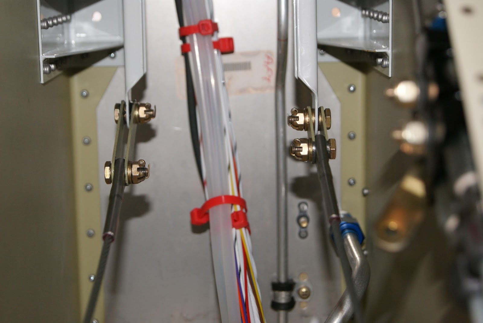 DOG Aviation John's RV-12 Blog: RV-12 Rudder Cable Rigging Completed