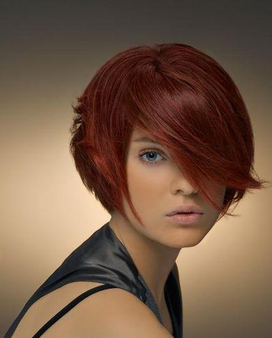 HAIR INK.: SHORT RED HAIR