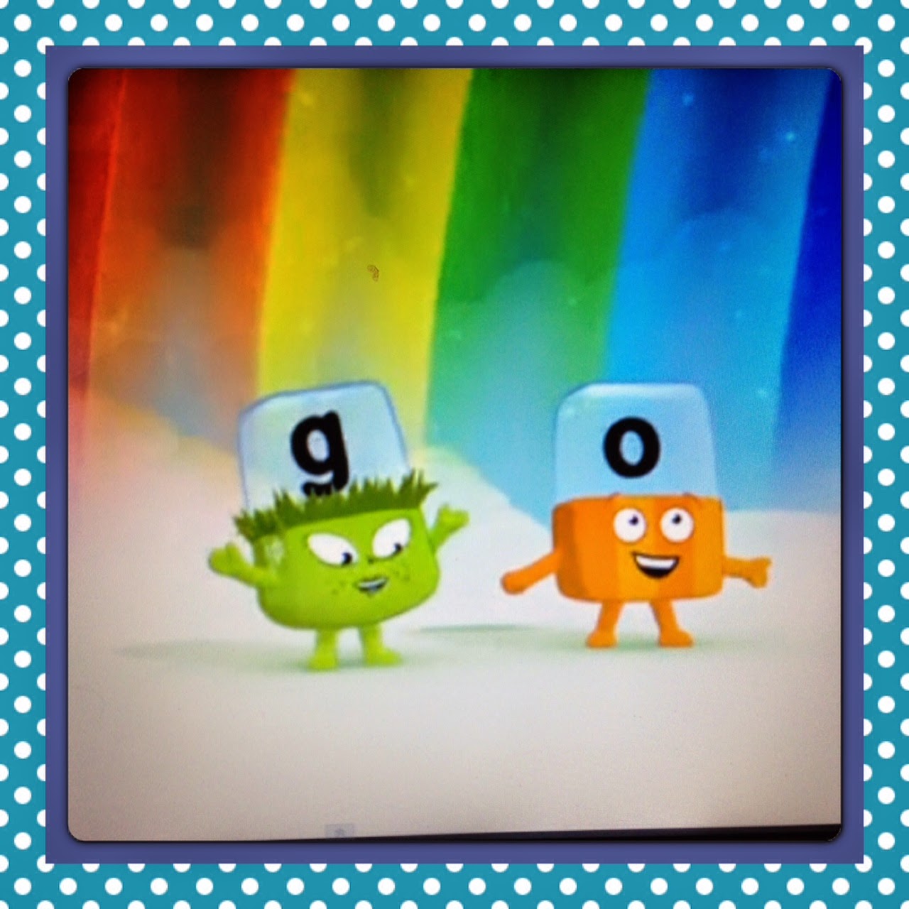 Sunny Daz 4 U: RAINBOW - ALPHABLOCKS