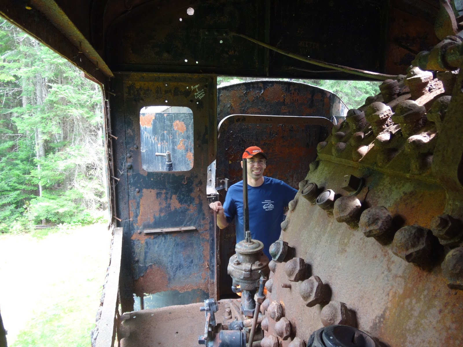 double d mountain runner: Allagash Wilderness - Abandoned trains