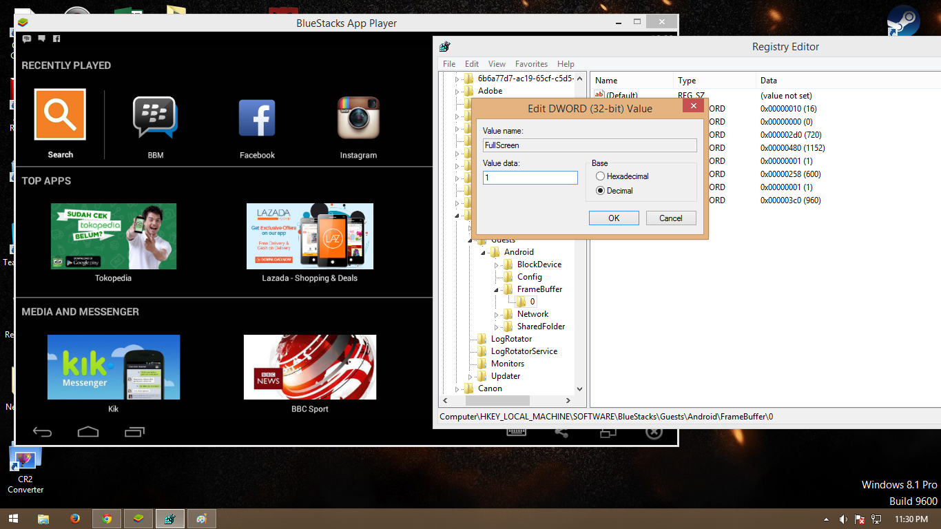 How to maximize Bluestack