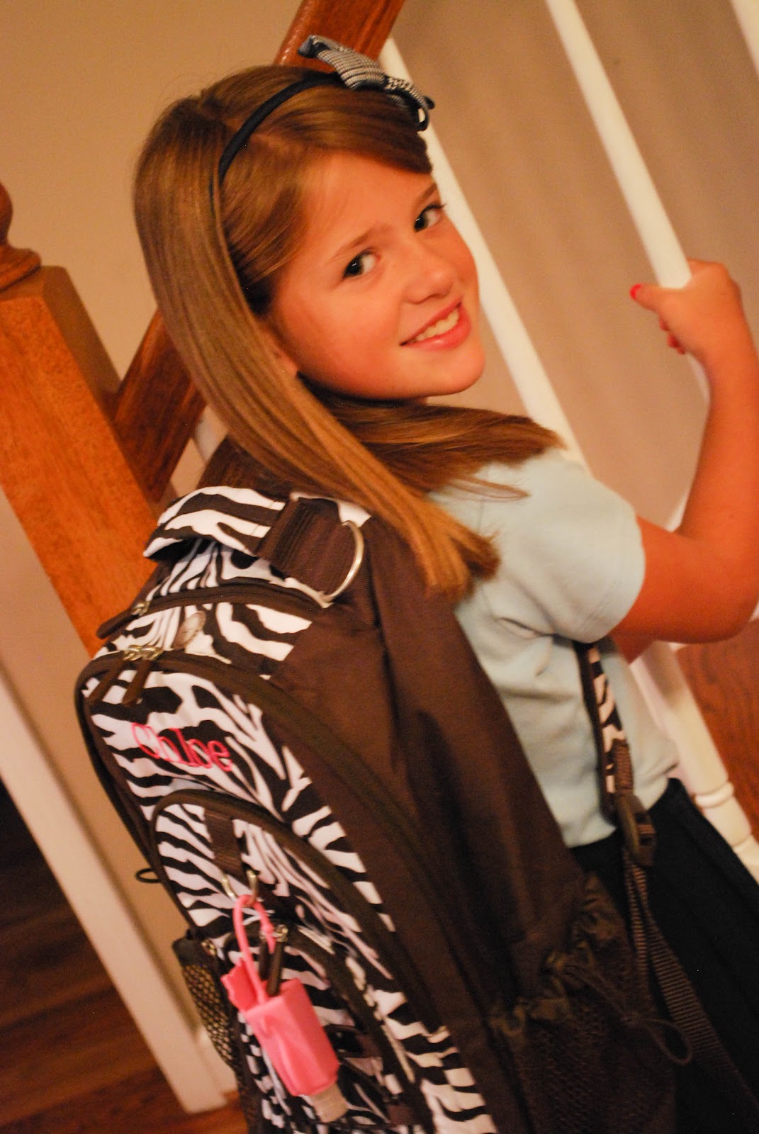 Shelly's Soapbox: Back to School: First Day of 3rd Grade