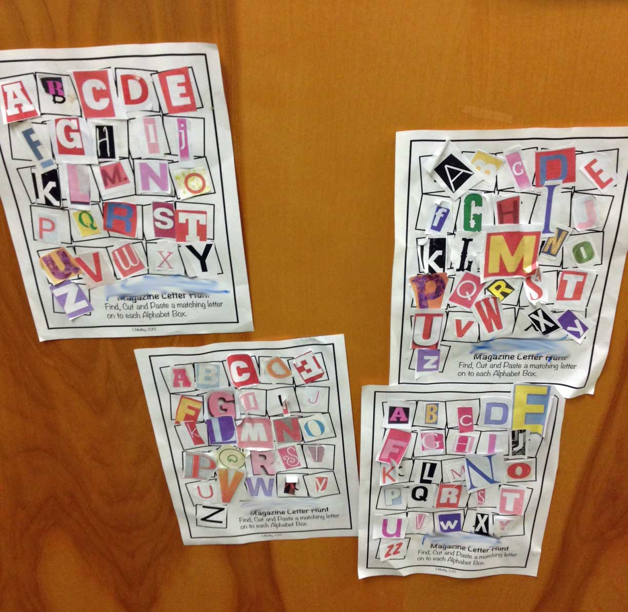 Printable Magazine Letters... - Teach Me How