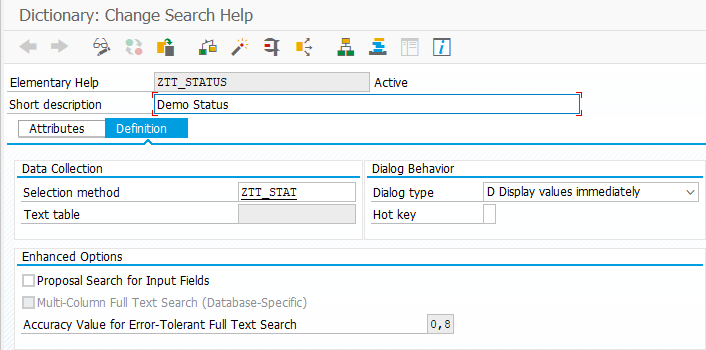 SAP ABAP Central: General Usage Of Search Help Exits (Icons Display)