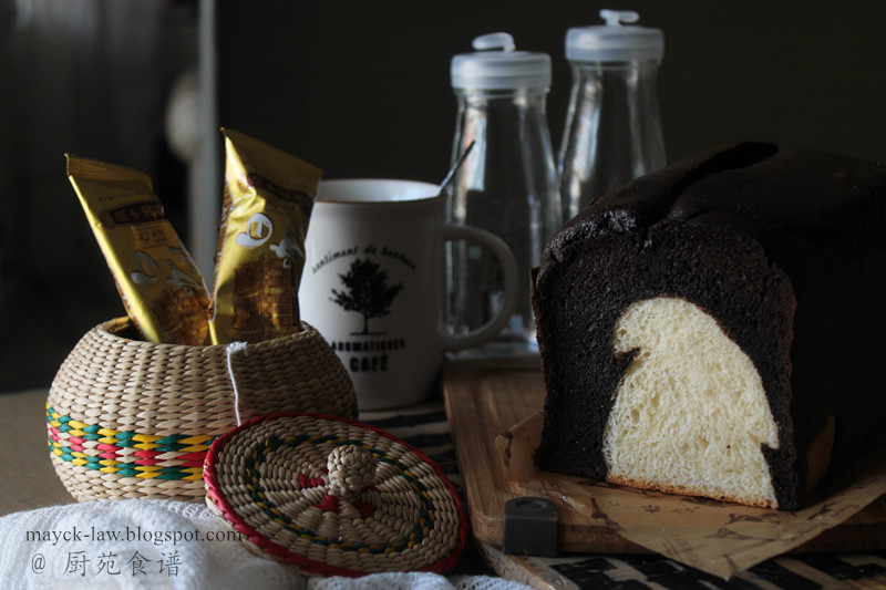 厨苑食谱: 黑钻吐司 【Black Diamond Toast】