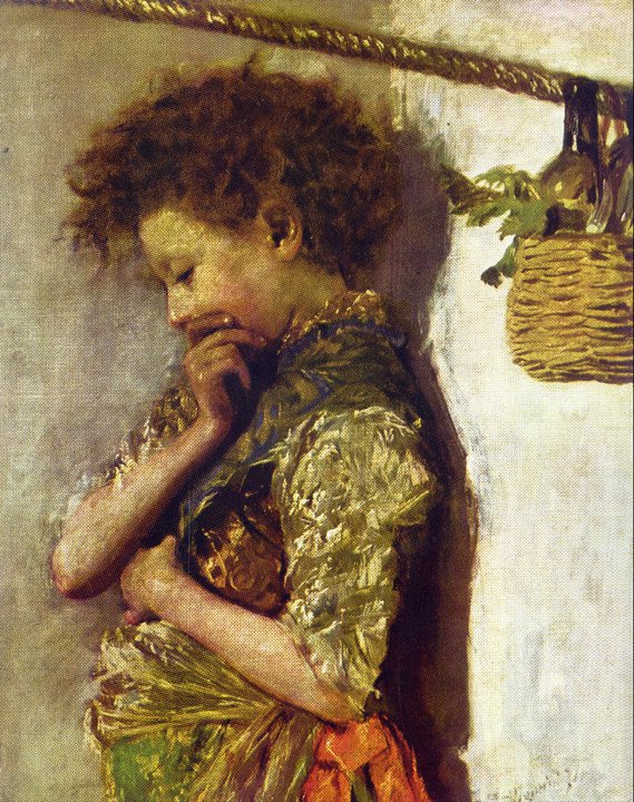 Antonio Mancini (1852-1930) | Masterpieces | Tutt'Art@