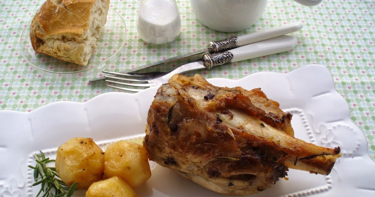 CODILLO ASADO CON ROMERO. - PASEN Y DEGUSTEN