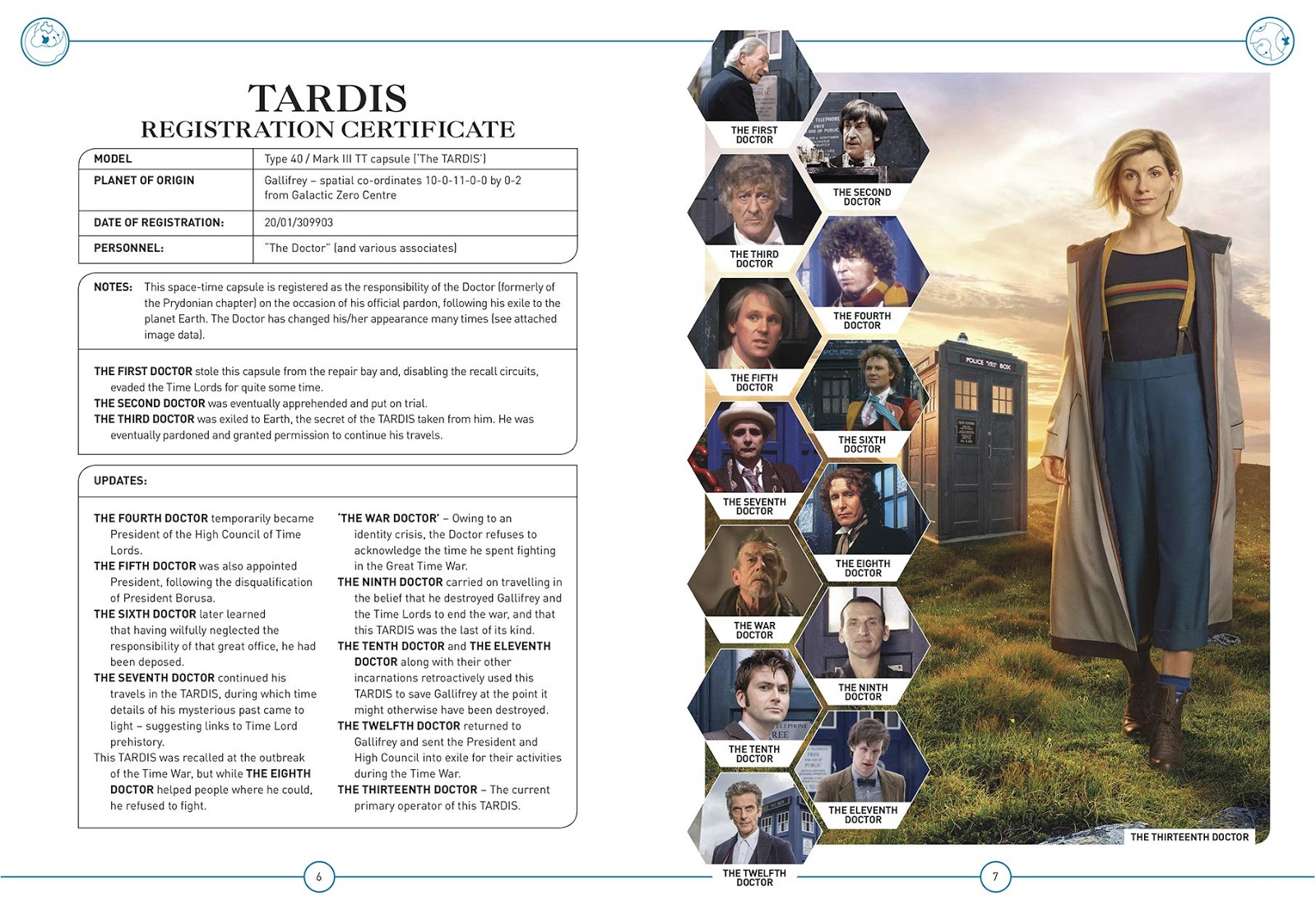 Sneak Peek At The New Doctor Who Book - TARDIS Type Forty Instruction Manual