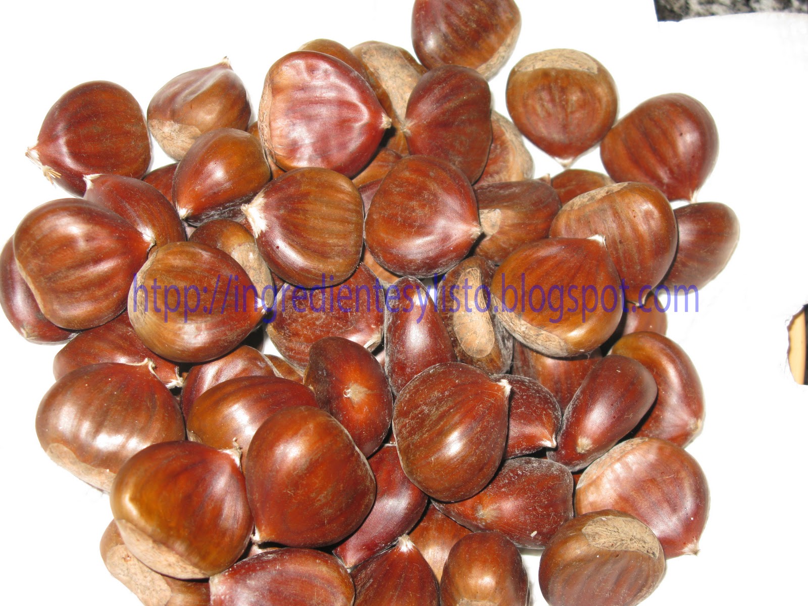 Ingredientes y ¡Listo!: Castañas Asadas en el horno